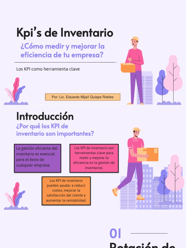 Kpis de Inventario - Eduardo Mijail Quispe Robles | PDF | Indicador de ...