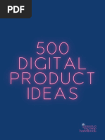 The Digital Product Handbook PDF | PDF | Infographics | Survey Methodology