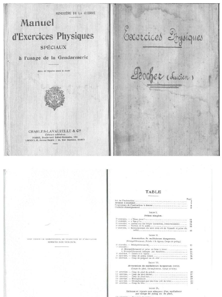 CORPS A CORPS MILITAIRE (Gendarme) | PDF