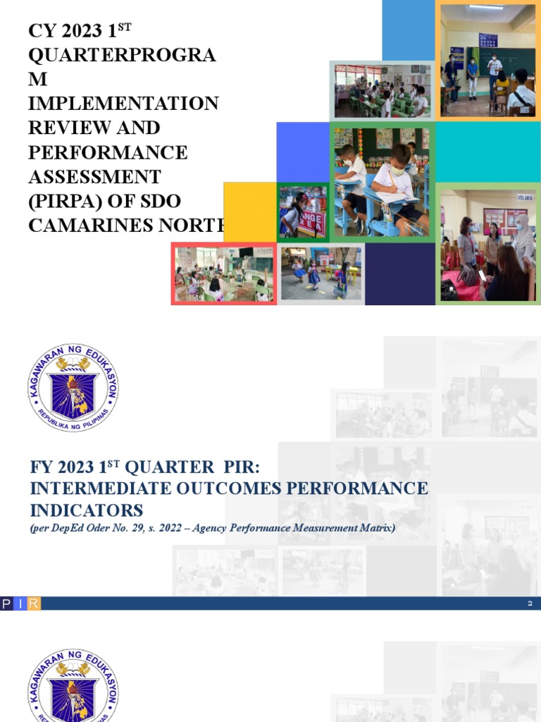 PIRPA ReportingTemplate Overall Presentation For Schools Districts | PDF | Learning | Behavior ...