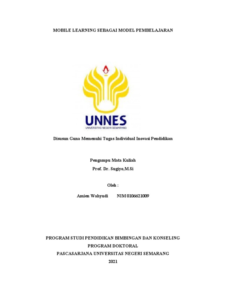 Mobile Learning dalam Pendidikan SMK | PDF | Komputer | Teknologi ...