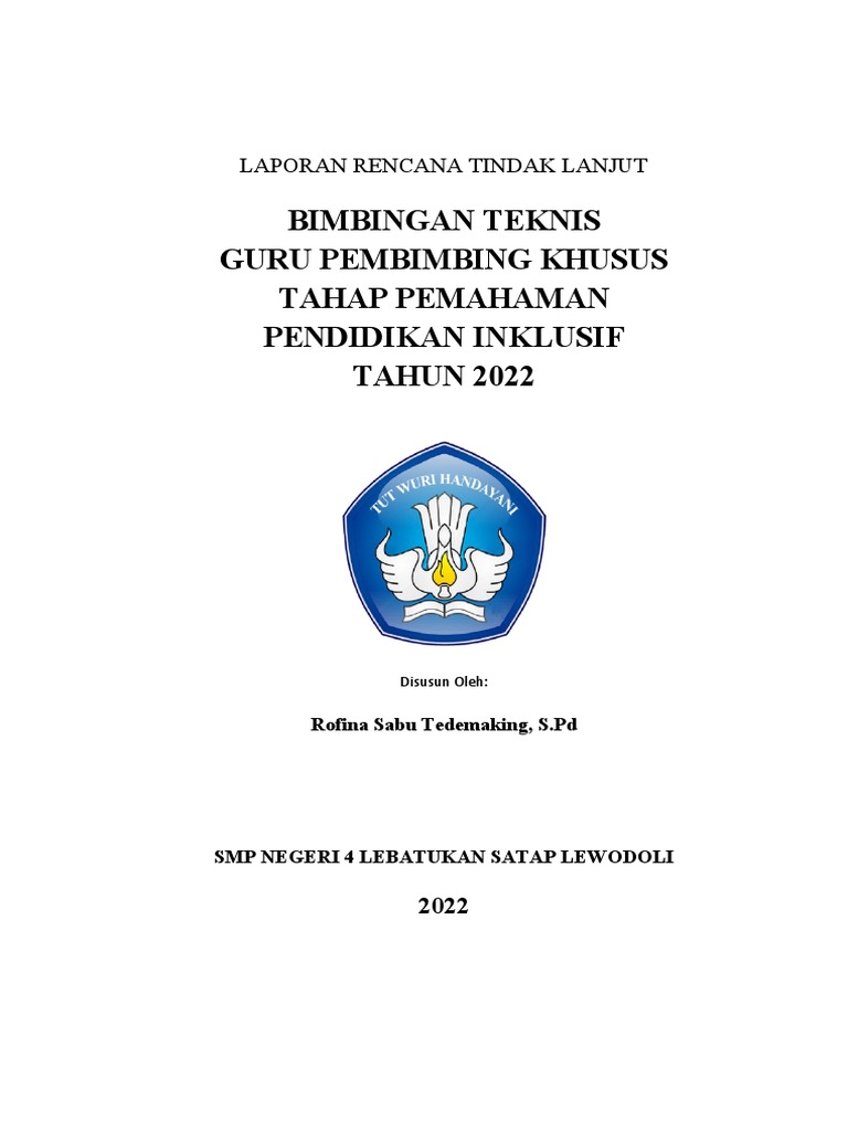 Laporan Rencana Tindak Lanjut | PDF