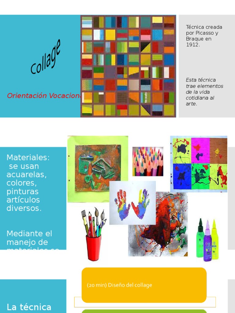 Collage en Orientación Vocacional | PDF