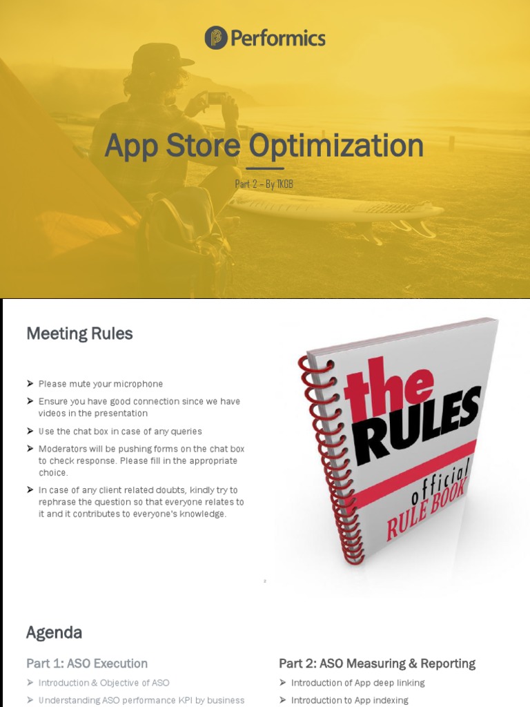 App Store Optimization - Part 2 | PDF | Ios | Mobile App
