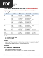 2.7.3 Packet Tracer Multiarea Ospf Exploration Physical Mode Part 1 | PDF | Router (Computing ...