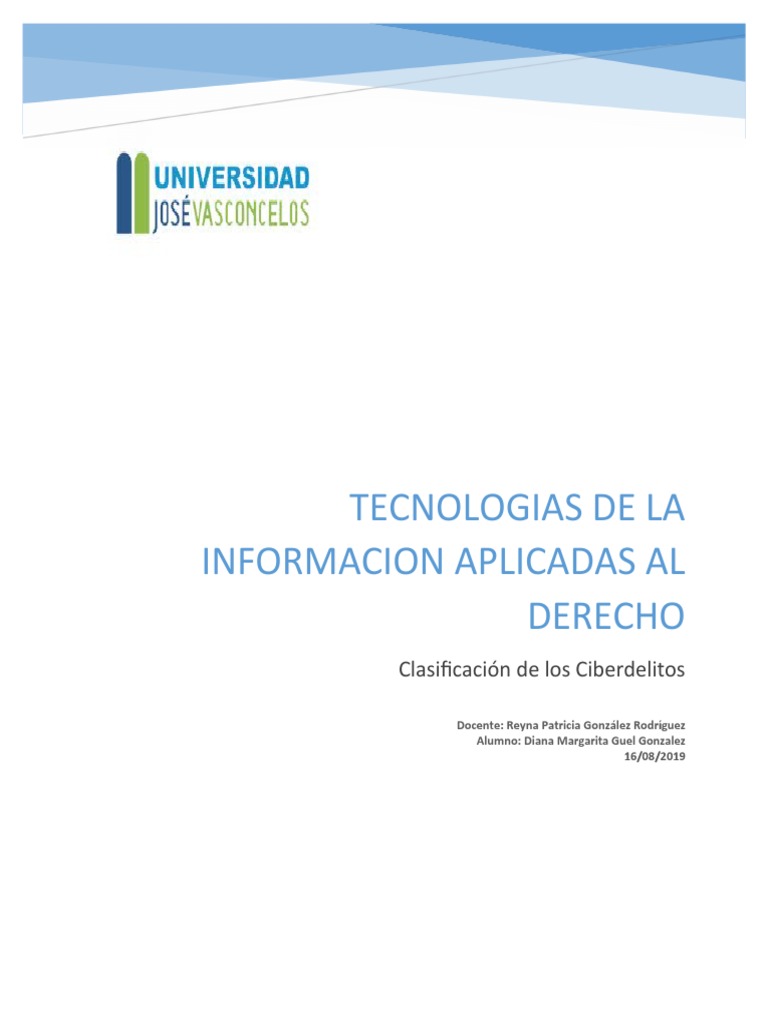Mapa Mental de Los Ciberdelitos | PDF | Cibercrimen | ciberespacio