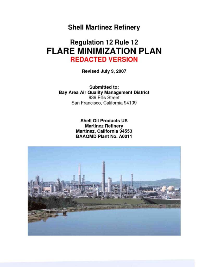 Shell FMP Final | PDF | Natural Gas | Oil Refinery