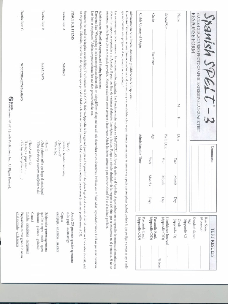 Spelt - 3 Spanish Protocol0001 | PDF