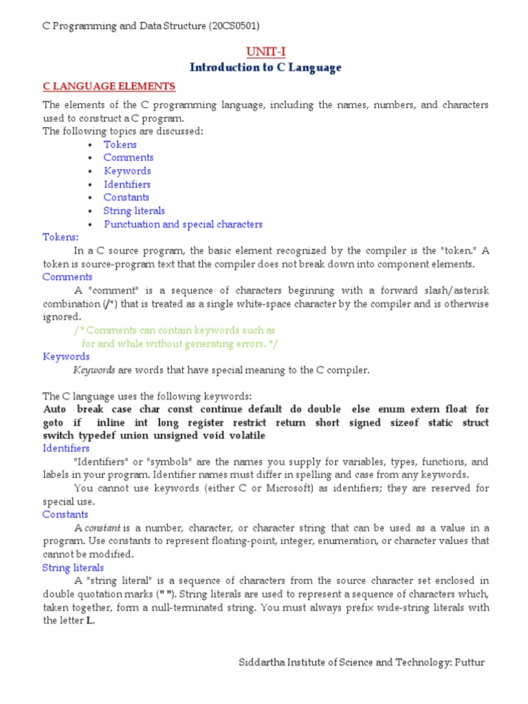 CPDS Notes | PDF | Pointer (Computer Programming) | Programming CPDS Notes | PDF | Pointer (Computer Programming) | Programming