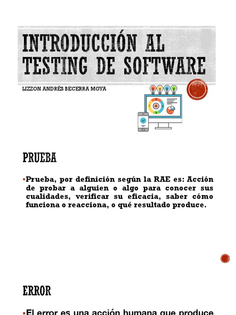 Clase 1 | PDF | Pruebas de software | Software