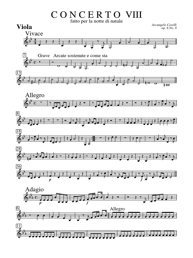 Coreli Violin 3 | PDF