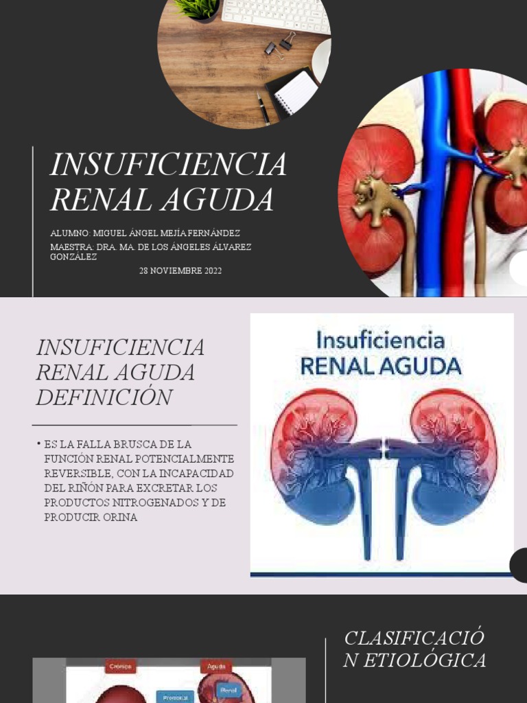 Insuficiencia Renal Aguda | PDF | Riñón | Isquemia