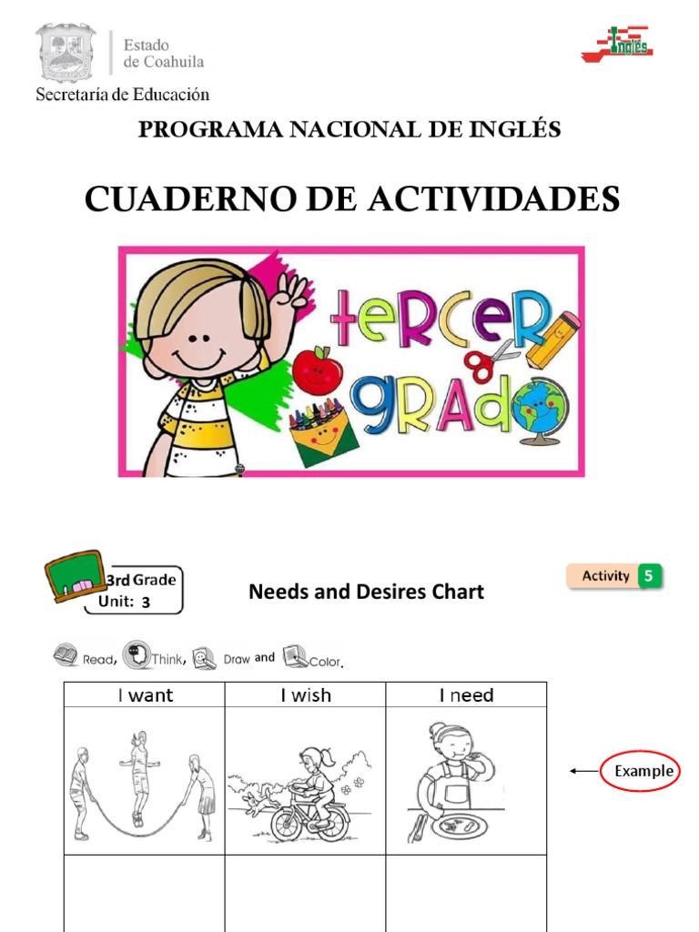 Tercer Grado Ingles PDF | PDF