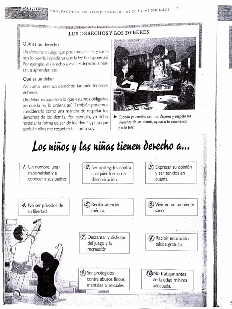 Taller Los Derechos Humanos | PDF | Infancia | Unicef