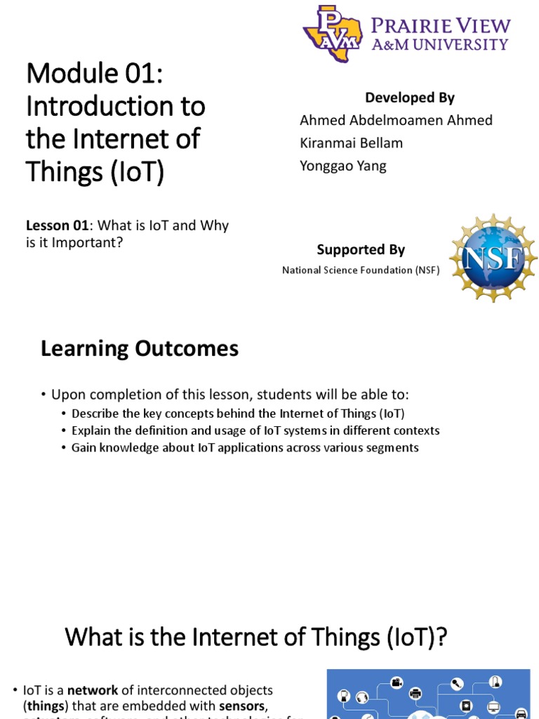 Ahmed A Iot1 | PDF | Internet Of Things | Agriculture