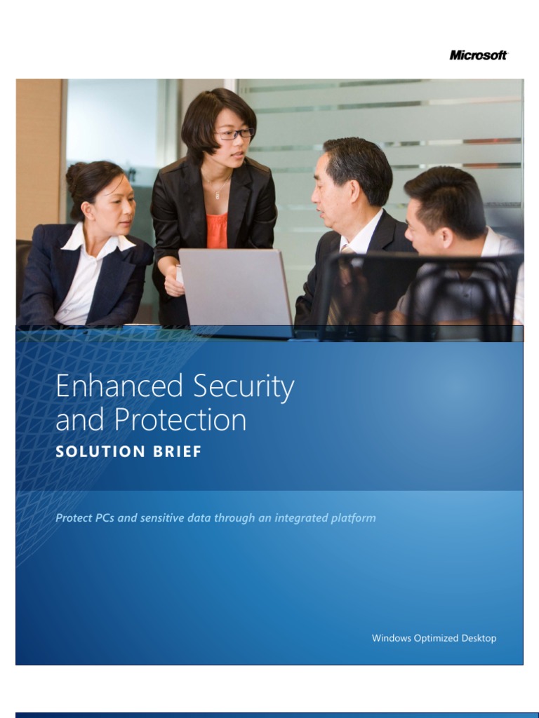 Enhanced Security and Protection Solution Brief | PDF | Desktop ...
