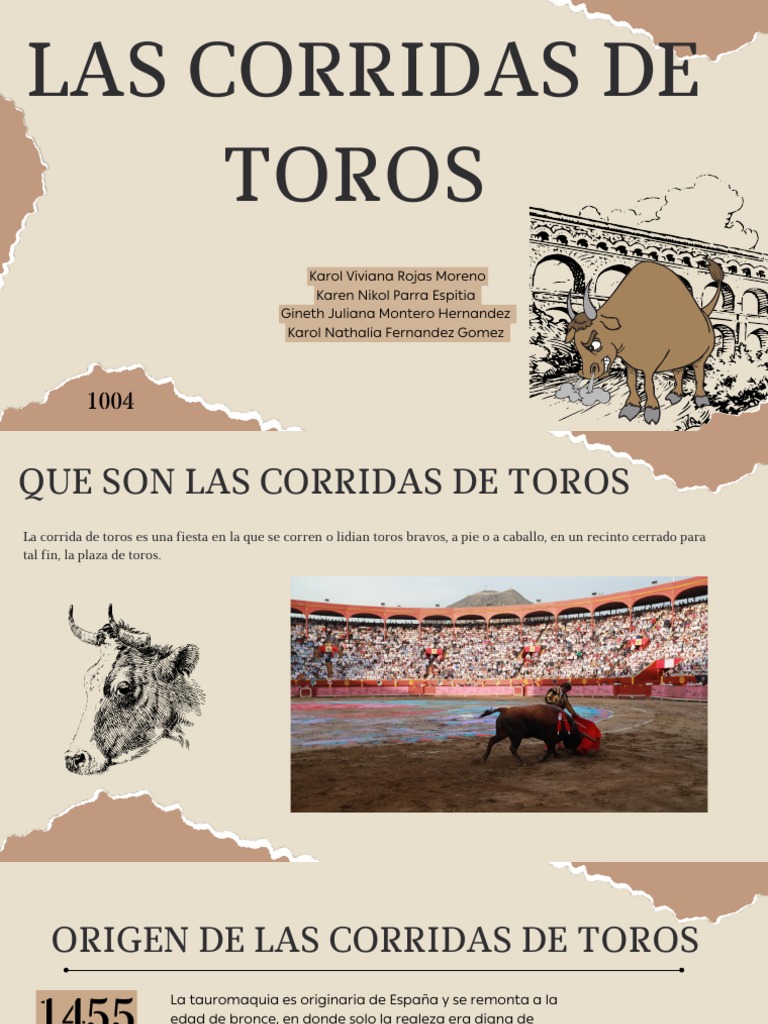 Corrida de Toros PDF | PDF