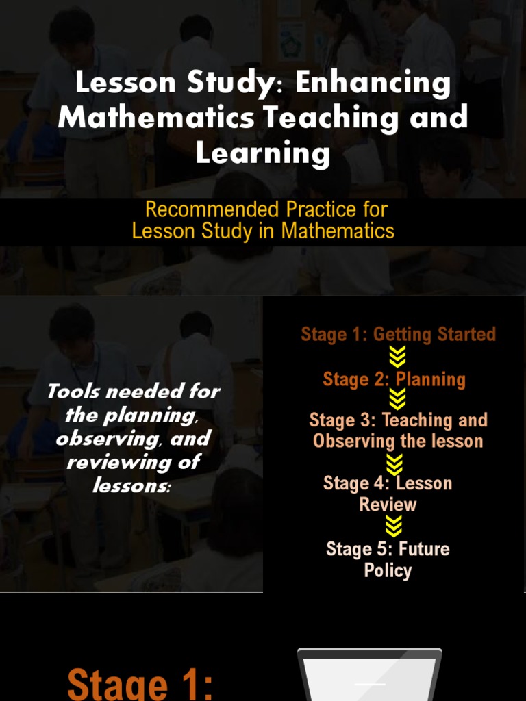 Recommended Practice For Lesson Study in Mathematics | PDF | Lesson ...