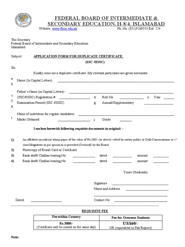 Application Form For Issuance Of Duplicate Certificate Pdf Notary Public