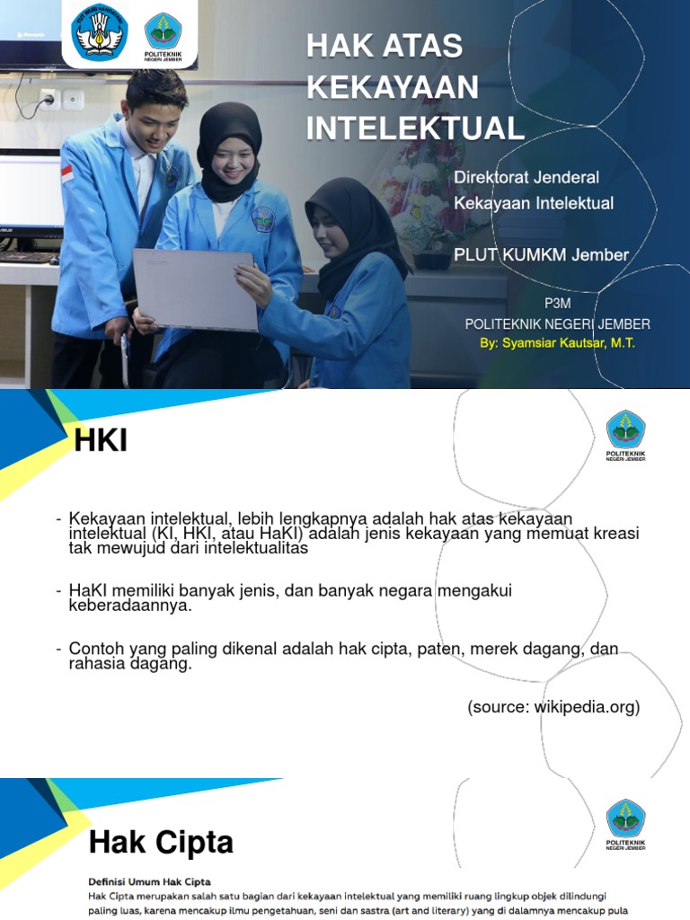 Presentasi HKI | PDF