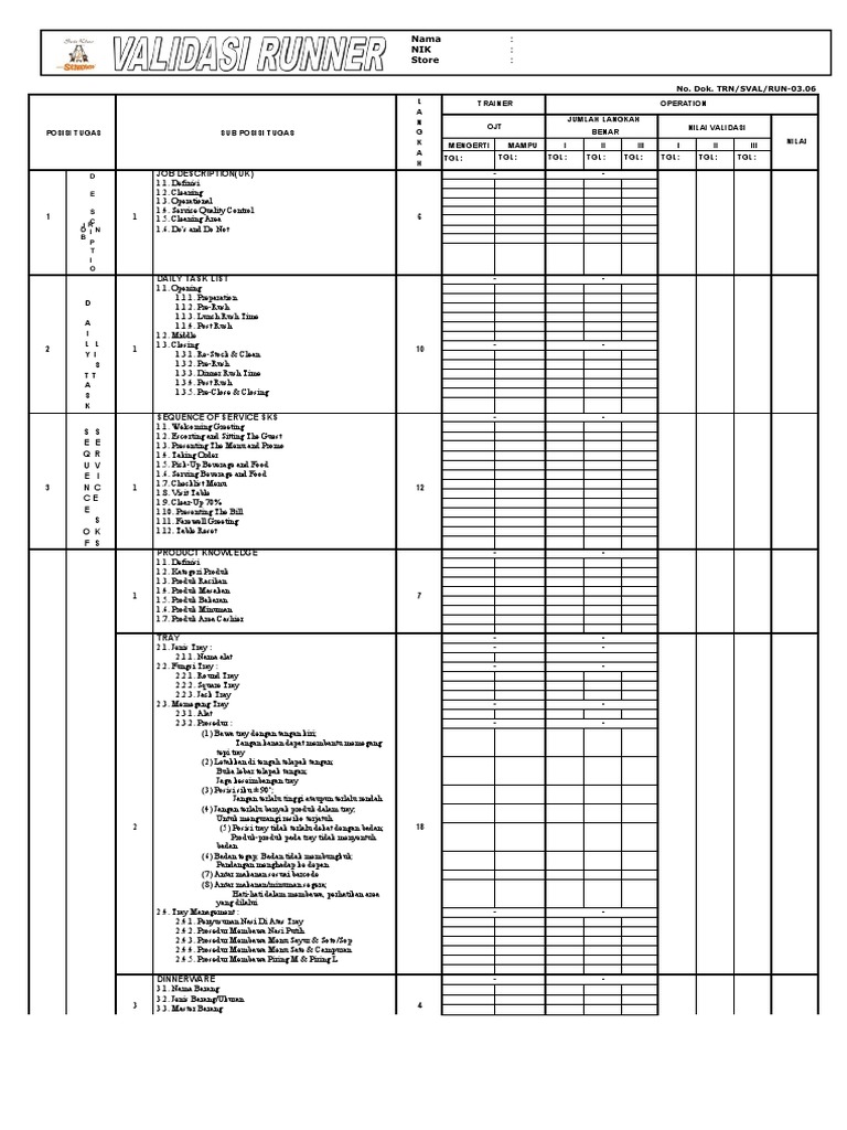 Contoh Berkas - Form Validasi | PDF