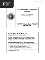 Panduan Penggunaan SIMAWA UM Jambi | PDF