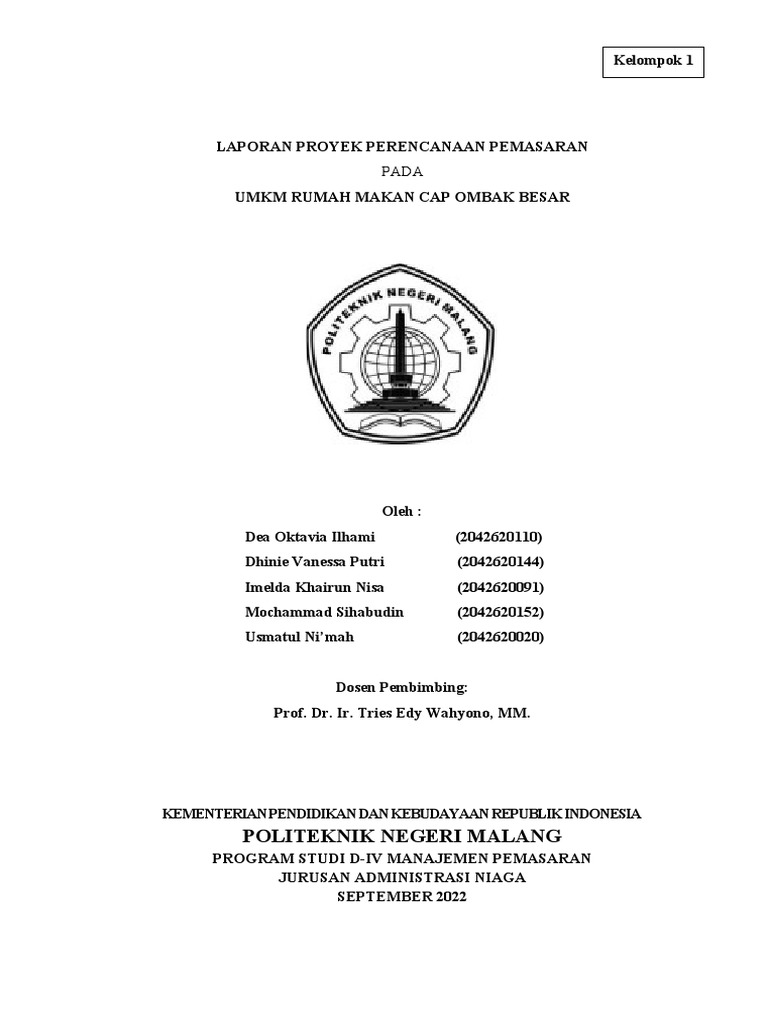 KELOMPOK 1 - PROGRES 9 (Final) - 1 | PDF