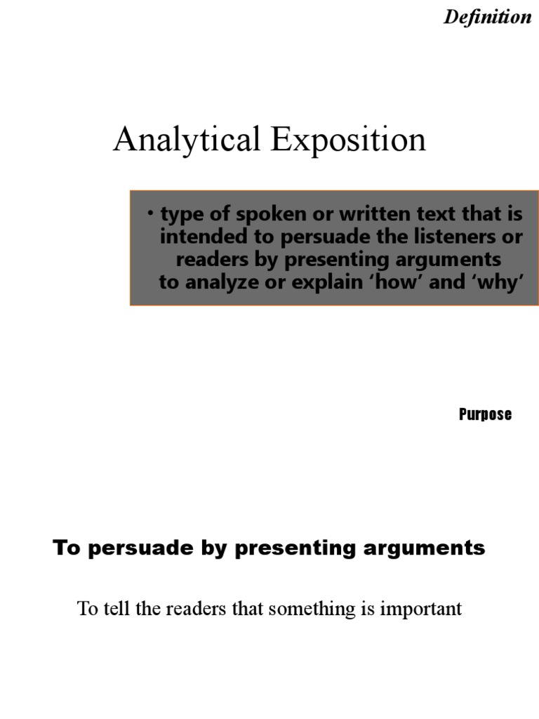 Analytical Exposition | PDF | Public Transport | Car