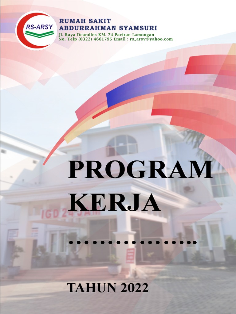 Cover Program Kerja | PDF