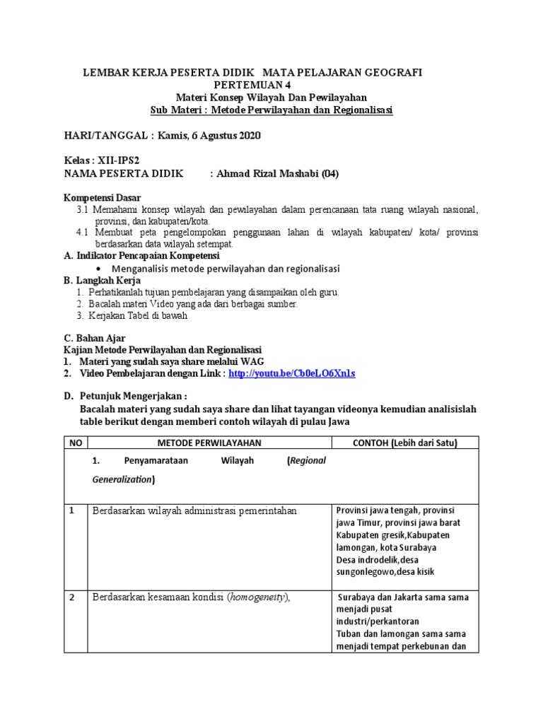 04 LKPD Ahmad Rizal Mashabi | PDF