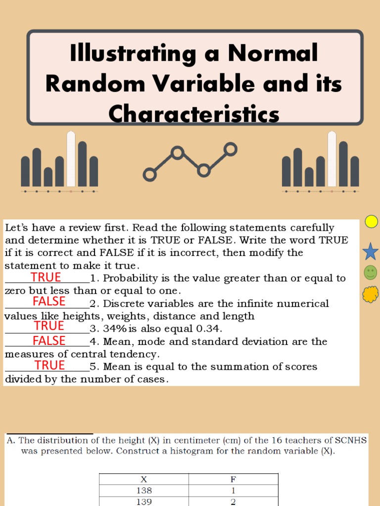 8 - Illustrating A Normal Random | PDF | Normal Distribution | Standard ...