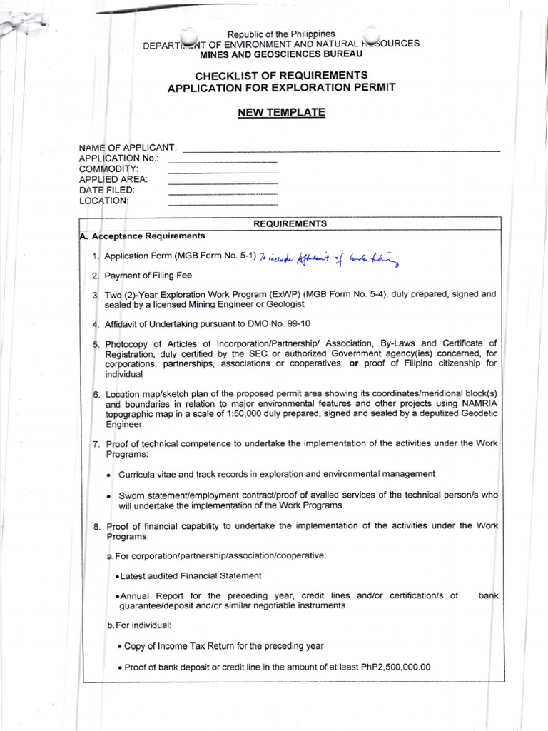 Exploration Permit | PDF | Economies