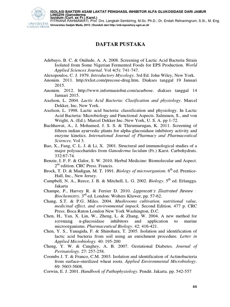 Lactic Acid Bacteria Isolation from Lingzhi | PDF | Biology