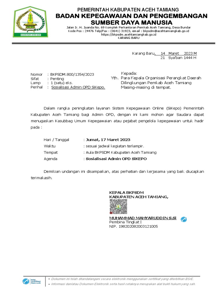 Und Admin-Opd Sikepo 2023 PDF | PDF