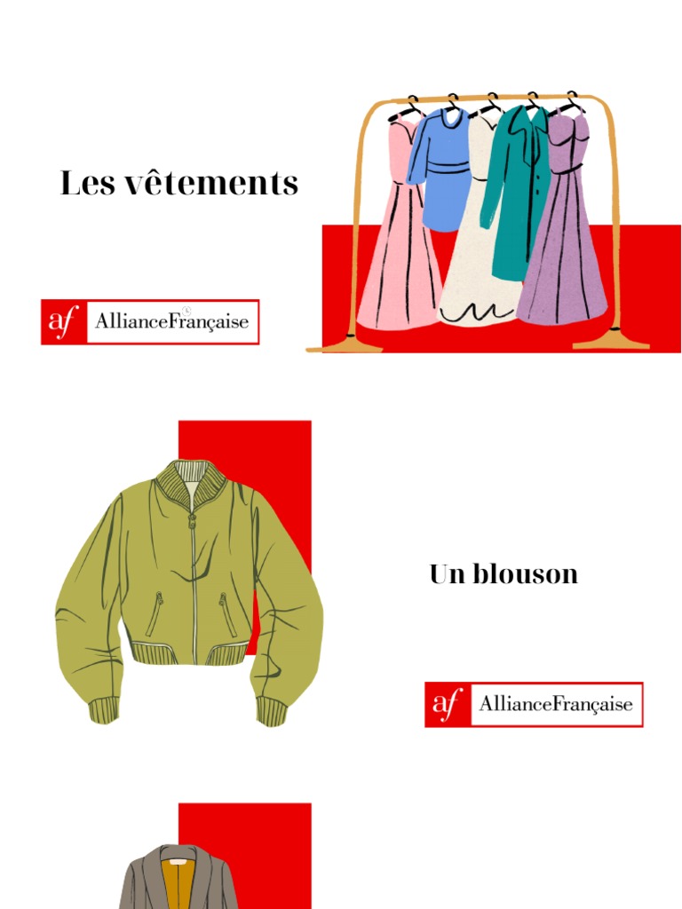 Liste complète des vêtements et styles | PDF