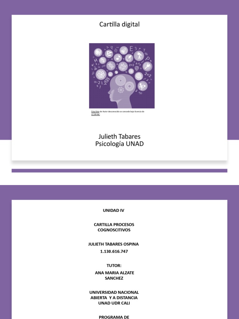 Cartilladigital G1142 Julieth Tabares... | PDF | Pensamiento | Memoria