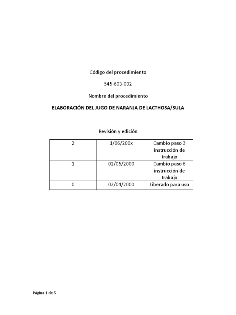 Diagrama de Procesos LACTHOSA | PDF