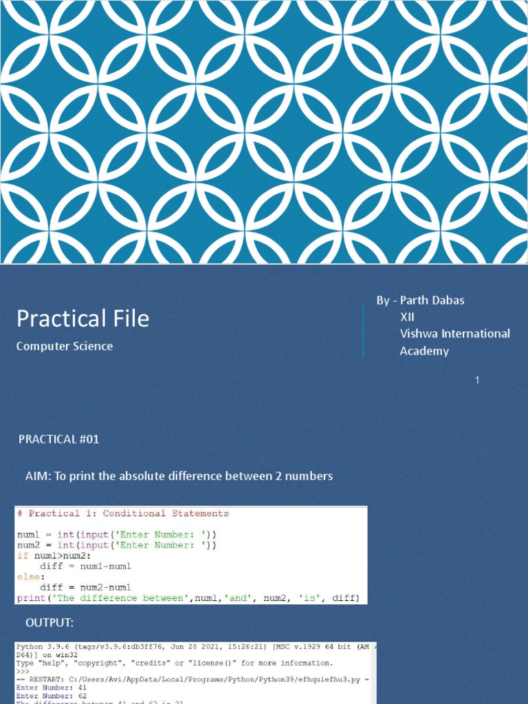 Practical File | PDF | String (Computer Science) | Computer File Practical File | PDF | String (Computer Science) | Computer File