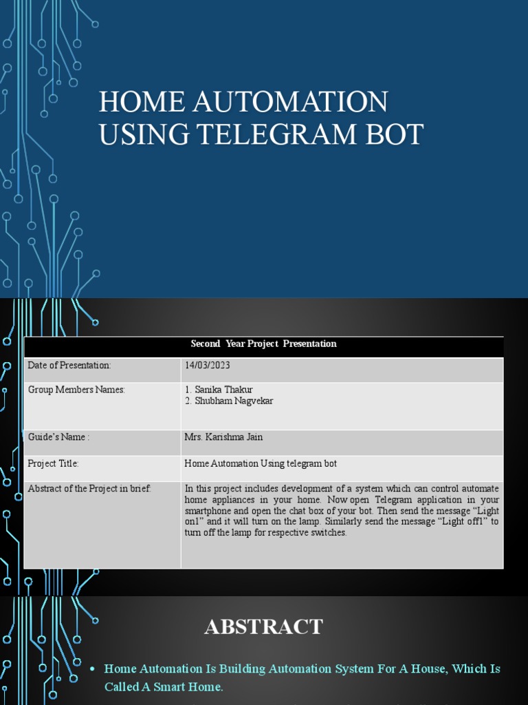 Group 16 - Raspberry Pi - PPT | PDF | Automation | Home Automation