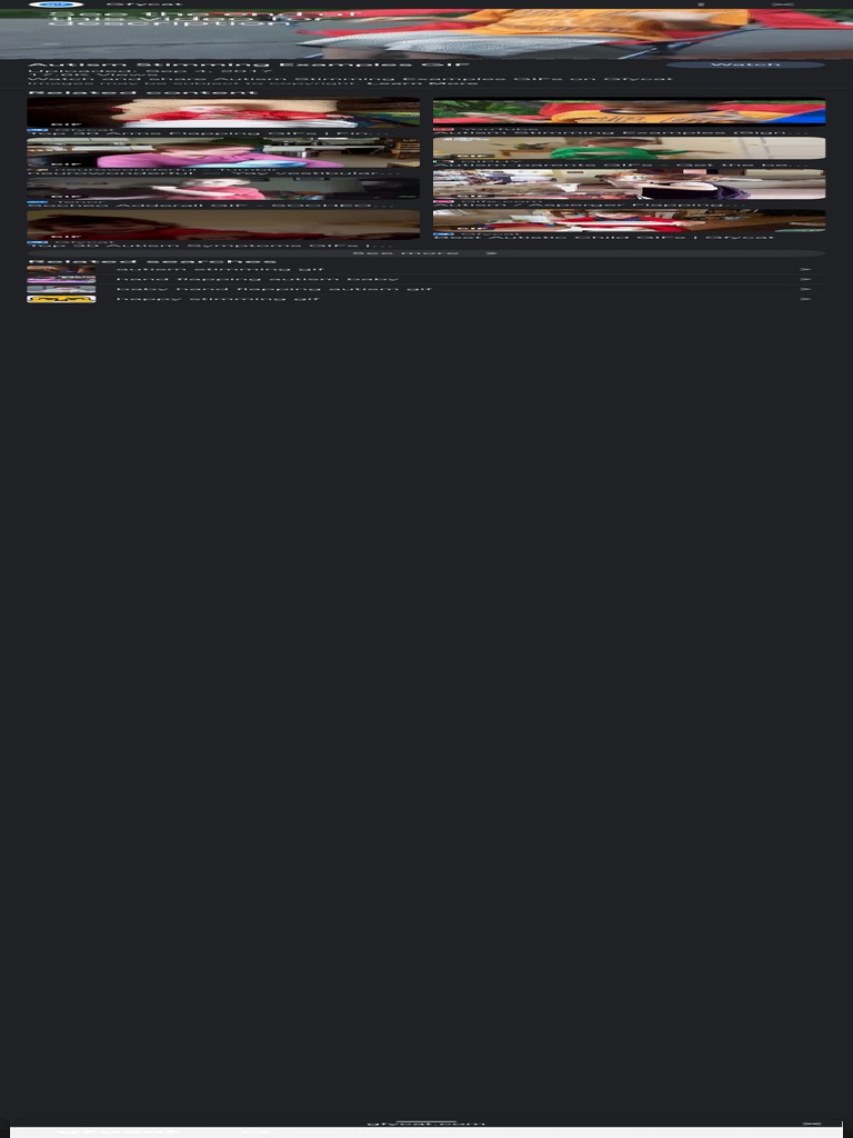 Autistic Child Hand Flapping Gif - Google Search | PDF