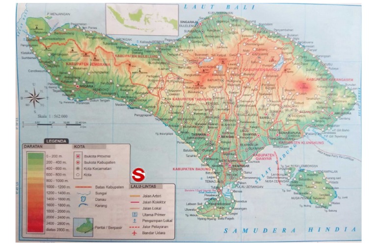Peta Bali | PDF