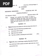 Mechanical Draughting N4-QUESTION PAPER | PDF