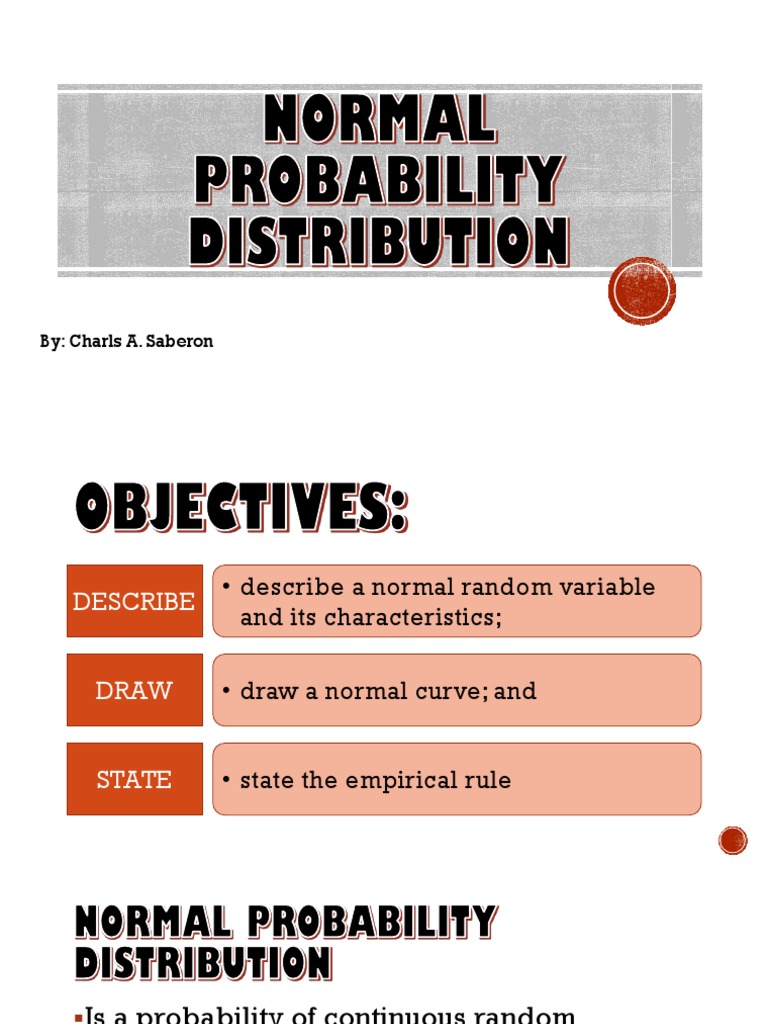 Understanding Normal Probability Distribution | PDF | Normal ...