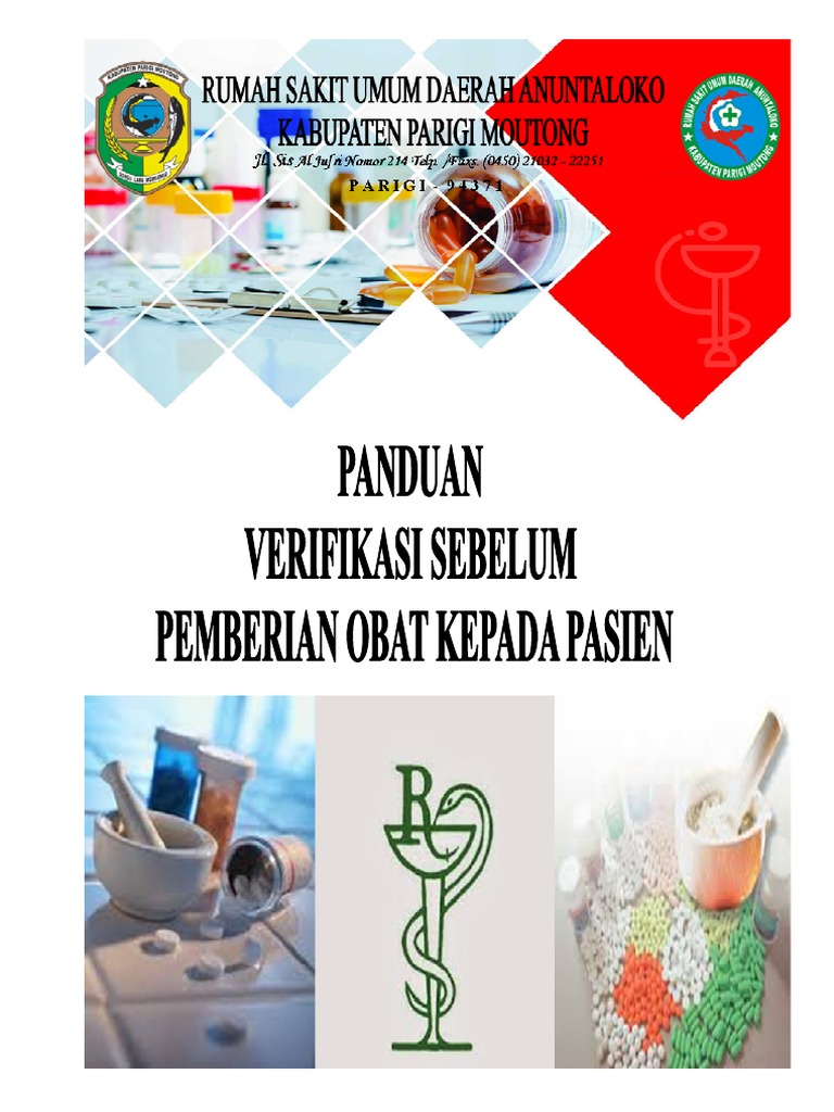 Panduan Verifikasi Sebelum Pemberian Obat Kepada Pasien | PDF