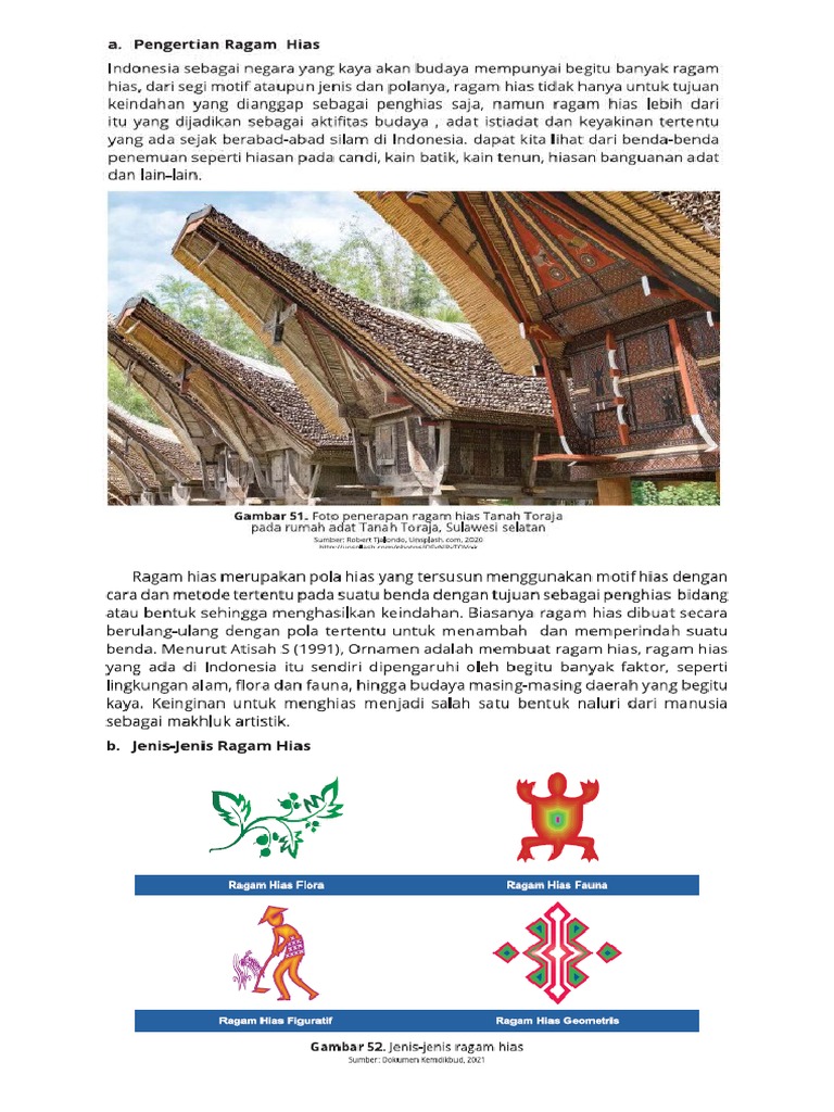 Ragam Seni Hias | PDF | Seni & Disiplin Bahasa