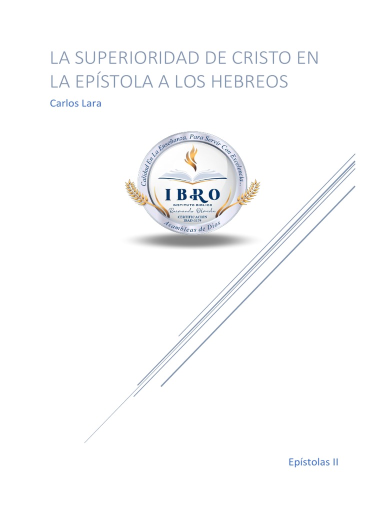 Superioridad de Cristo | PDF | Sacerdote | Jesús
