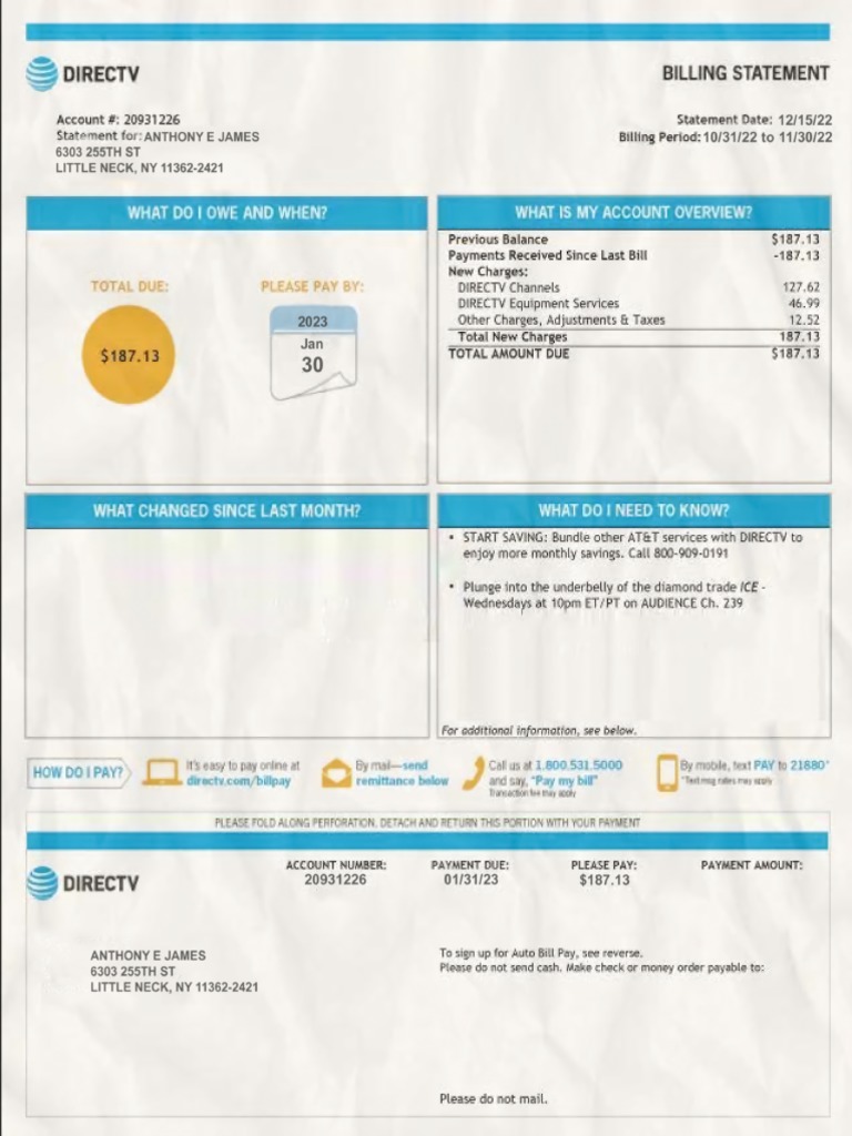 Directv Bil-1 | PDF