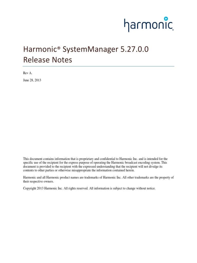 SystemManager 5.27 ReleaseNotes | PDF | Microsoft Windows ...