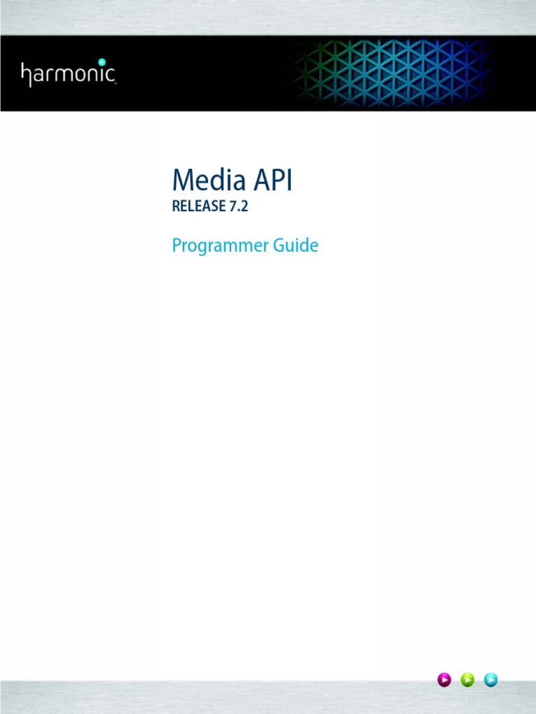 Media API Guide 7.2 - Revb | PDF | Microsoft Windows | Trademark