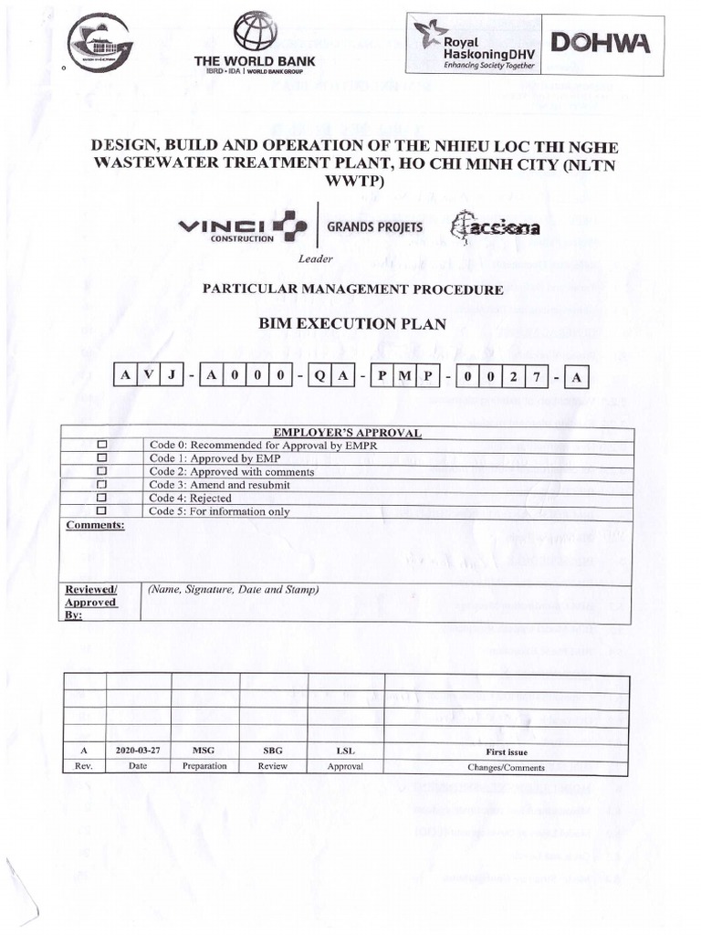 BIM Execution Plan (BEP) - Sample | PDF